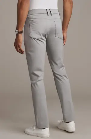 RHONE Slim Leg Flyweight Pants - Light Gray