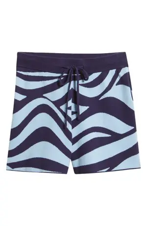 MAVRANS Wave Knit Shorts