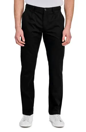 W.R.K Slim Fit Twill Chino Pants - Black