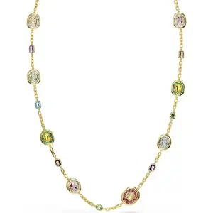SWAROVSKI Chroma Crystal Station Necklace - Multi