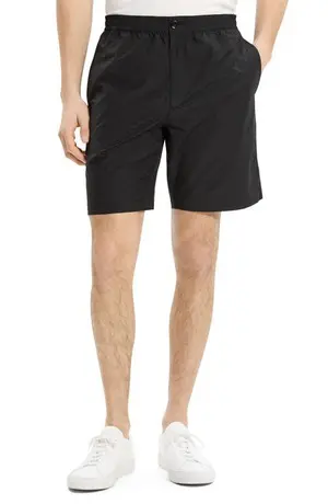 Theory Elastic Waist Shorts - Black