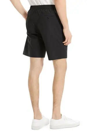 Theory Elastic Waist Shorts - Black