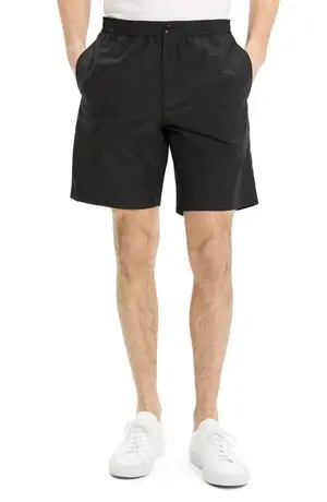Theory Elastic Waist Shorts - Black