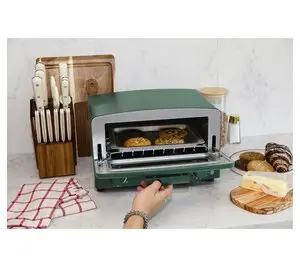 WILLOW Compact 4-slice Toaster Oven With Bakingrack