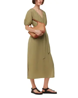 Khaki Midi
