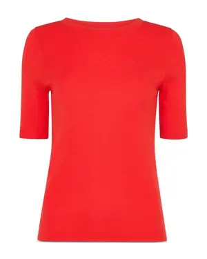 Whistles Slim Short Sleeve Top