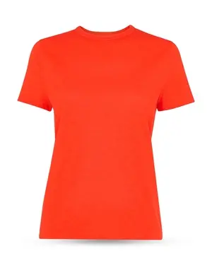 Whistles Posie Double Trim Tee - Red
