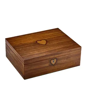 Wolf Ballet Musical Jewelery Box - Walnut