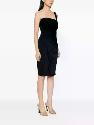 TOM FORD Twisted One-shoulder Midi Dress
