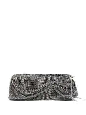 Benedetta Bruzziches Benedetta Bruzziches Ruffle Clutch - Silver