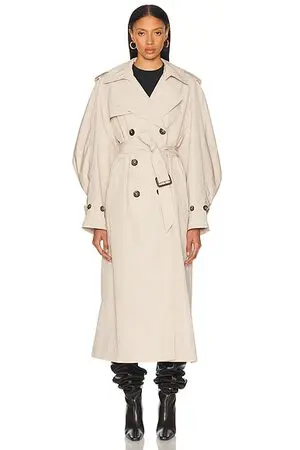 Alexandre Vauthier Taffeta Trench Coat