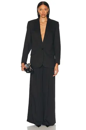 Alexandre Vauthier Satin Tailoring Blazer