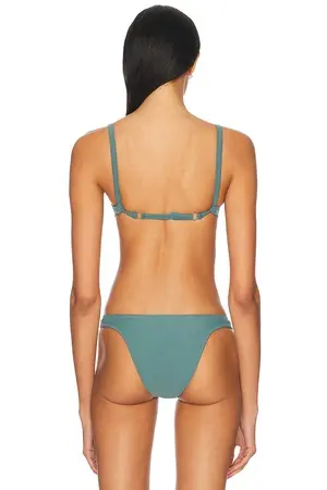 TROPIC OF C Minimal Bralette Bikini Top - Dewdrop