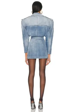 Alexandre Vauthier Denim Mini Dress