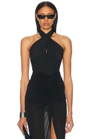 Alexandre Vauthier Halter Neck Bodysuit
