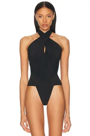 Alexandre Vauthier Halter Neck Bodysuit