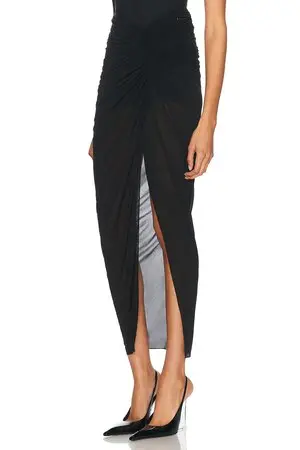 Alexandre Vauthier High Slit Maxi Skirt