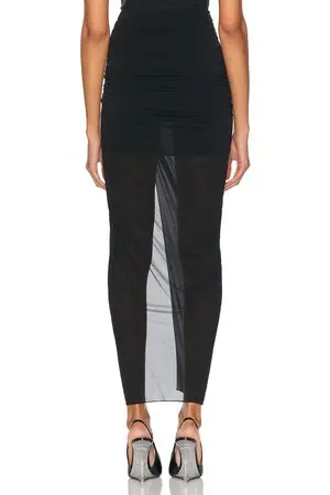 Alexandre Vauthier High Slit Maxi Skirt