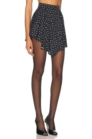 Alexandre Vauthier Polka Dot Mini Skirt