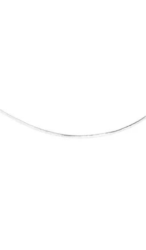 Jenny Bird Zeina Slim Chain Necklace - Platinum