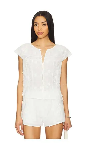 Amanda Uprichard Lace Blouses