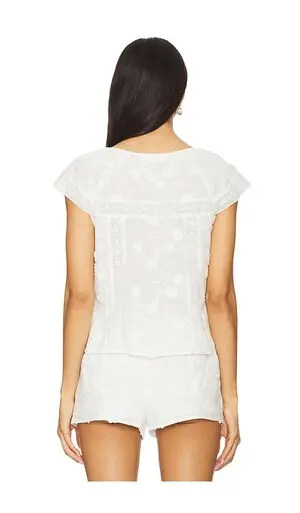 Amanda Uprichard Norina Top - White