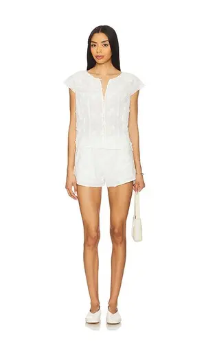 Amanda Uprichard Norina Top - White