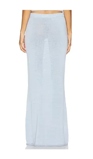 SEROYA Kora Maxi Skirt - Ice Blue