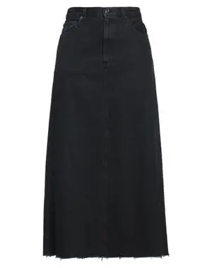 AGOLDE Flared Denim Skirt