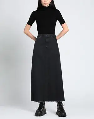AGOLDE Flared Denim Skirt
