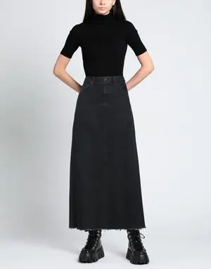 AGOLDE Flared Denim Skirt