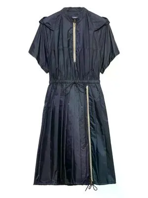 Prada Re-nylon Zip-up Mini Dress