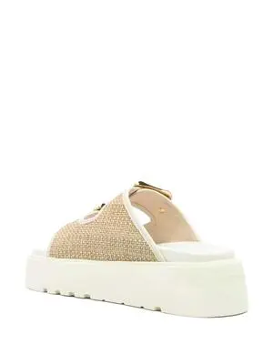 Casadei Birky Ale Flatform Sandals