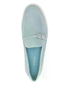 LE SILLA Yacht Loafers - Blue