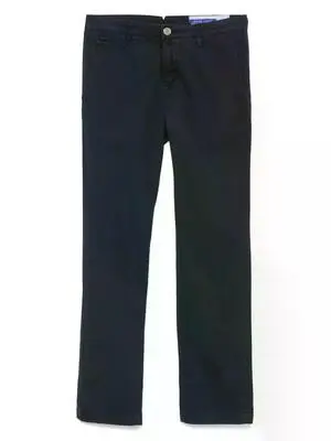 Jacob Cohen Cotton-blend Trousers - Blue