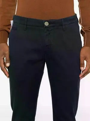 Jacob Cohen Cotton-blend Trousers - Blue