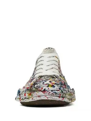 Mihara Yasuhiro Peterson Paint-splattered Sneakers