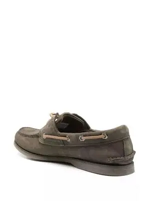 Timberland Leather Boat Shoes - Brown