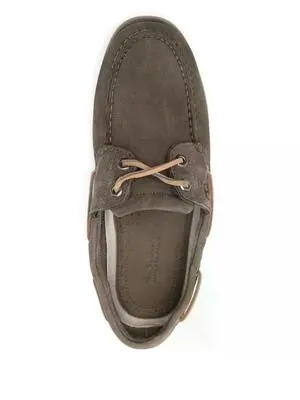 Timberland Leather Boat Shoes - Brown