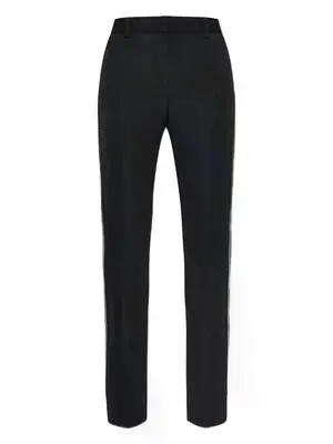 Versace Tailored Trousers With Embellished Trim