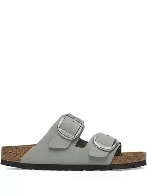 BIRKENSTOCK Arizona Double-buckle Slide Sandals - Grey