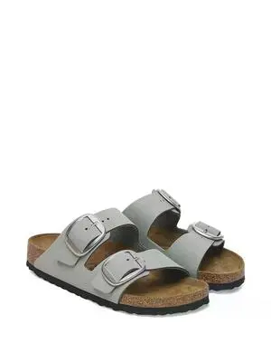 BIRKENSTOCK Arizona Double-buckle Slide Sandals - Grey