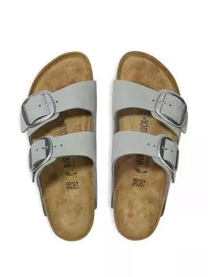 BIRKENSTOCK Arizona Double-buckle Slide Sandals - Grey