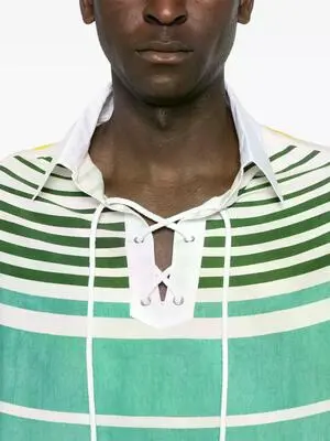 CRAIG GREEN Wave Polo Shirt - Neutrals