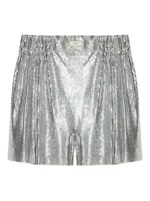 Versace Mesh Shorts - Silver