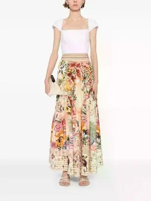 Camilla Shaped Seam Skirt