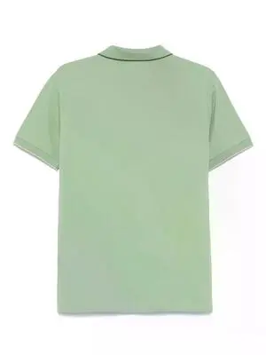 SUN 68 Cotton Polo Shirt - Green