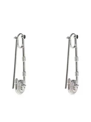 Versace Safety Pin Earrings