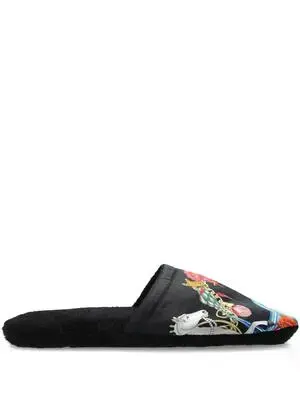 Versace Printed Mules Clogs For Women