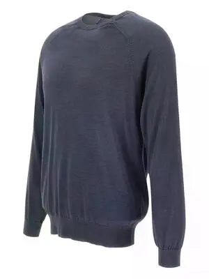 KANGRA Crew-neck Sweater - Blue